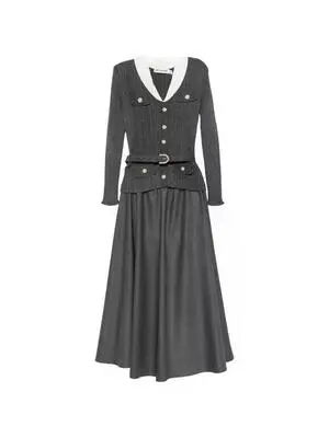 Self-portrait Belted Day Dresses