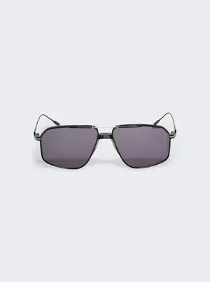 JACQUES MARIE MAGE Jagger Aviator Sunglasses