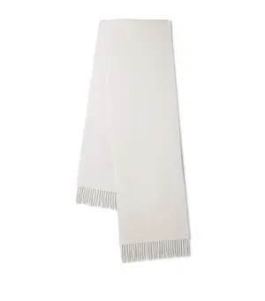 Mulberry Small Merino Wool Scarf - Neutral