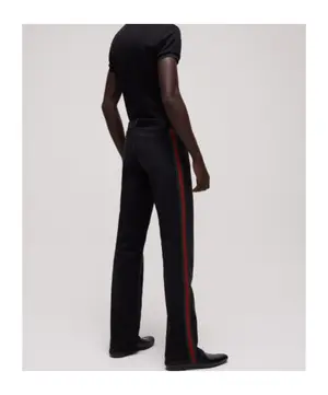 Gucci Side Stripe Flared Jeans