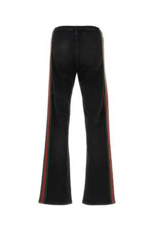 Gucci Side Stripe Flared Jeans