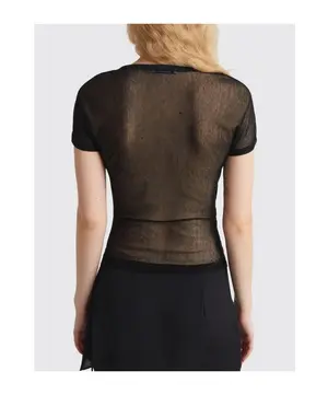 Paloma Wool Olimpia Mesh T-shirt - Black