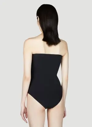 Bottega Veneta Off-the-shoulder Hollow Swimsuit