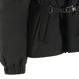 MOORER Belted High-neck Jacket