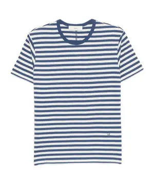 DUNST Striped Cotton T-shirt