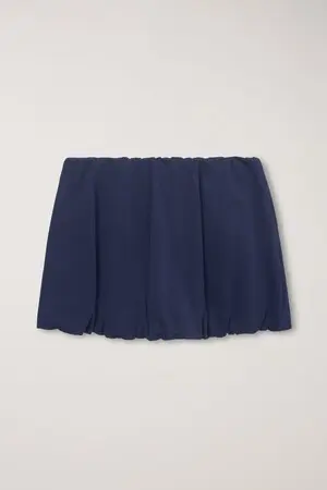 DUNST Pleated Midi Skirt
