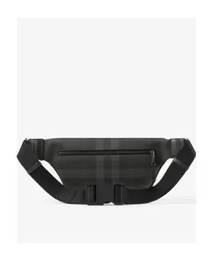 Burberry Cason Checked Zipped Belt Bag