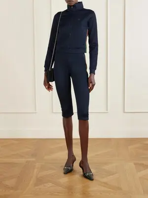 Gucci Side-stripe Cropped Pants