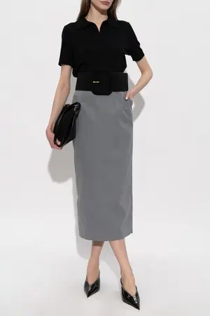 WILLY CHAVARRIA Pocket Skirt - Gray