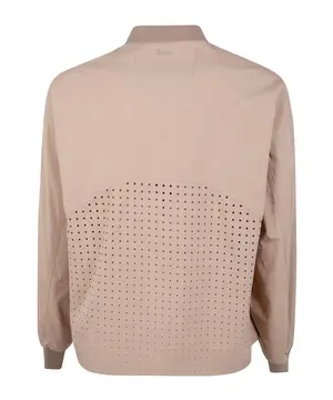 Herno Perforated Panel Zip-up Jacket