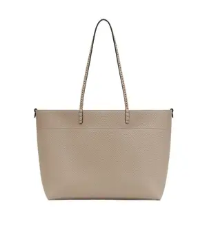 Fendi Roll Medium Tote Bag - Gray