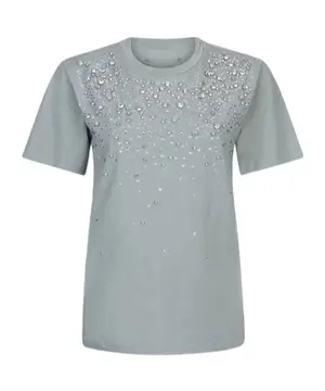 Liu Jo Embellished T-shirt - Green