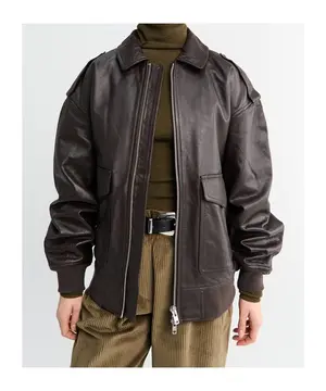 THE FRANKIE SHOP Viper Leather Jacket
