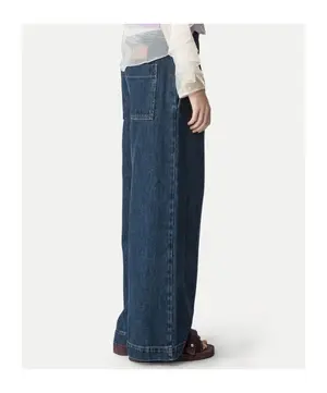 FORTE_FORTE Wide-leg Denim Trousers