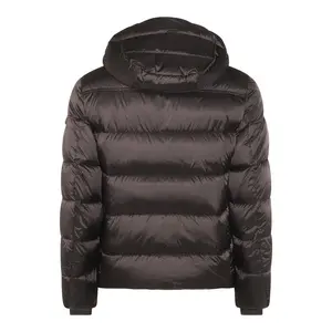 MOORER Quilted Hooded Coat