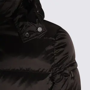 MOORER Quilted Hooded Coat
