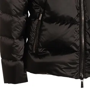 MOORER Quilted Hooded Coat