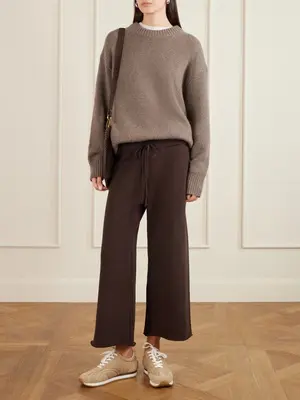NILI LOTAN Kiki Cotton Sweatpants