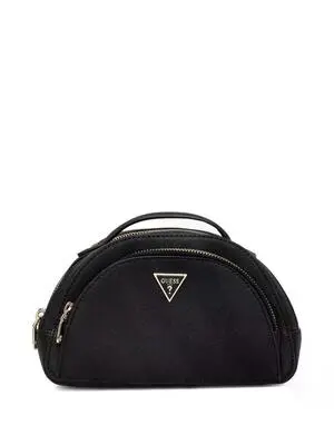 Guess Logo Plaque Makeup Bag