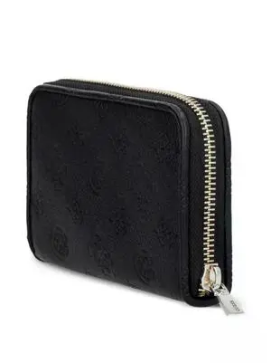 Guess Anise Logo-embossed Zip-around Wallet
