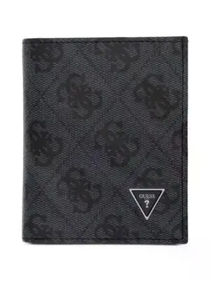 Guess Milano Monogram-print Logo-plaque Wallet