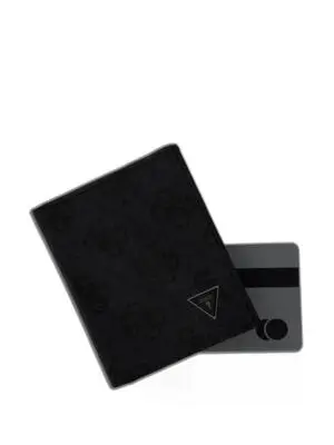 Guess Milano Monogram-print Logo-plaque Wallet
