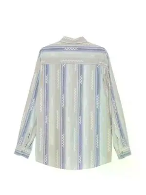 Missoni 2000s Zigzag-print Shirt - Blue