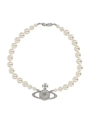 VIVIENNE WESTWOOD Pearl Orb Necklace