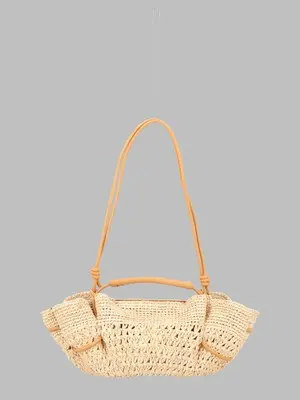 Hereu Arta Mini Raffia Crochet Bag