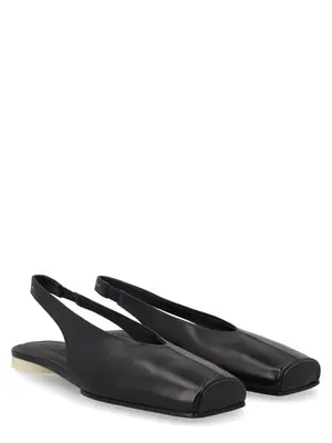 MAISON MARGIELA Ballerina Slingback In Leather