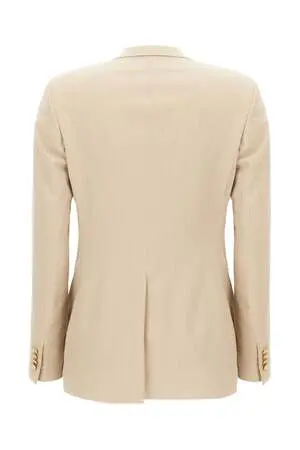 Tagliatore Double-breasted Blazer With Gold Tone Buttons - Multicolor