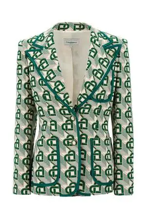 Casablanca Printed Blazer - Multicolor