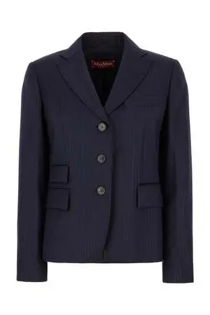 Max Mara Pinstripe Blazer - Multicolor