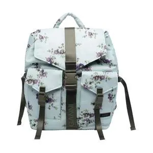 GANNI Re-tech Printed Backpack - Blue