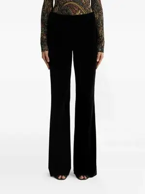 Etro Velvet Trousers - Black