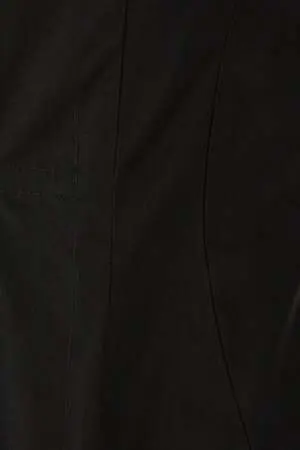 ANN DEMEULEMEESTER Black Tie Detailed Shirt