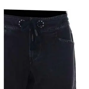 Isabel Marant Étoile Alison Perforated Straight-leg Jeans - Black