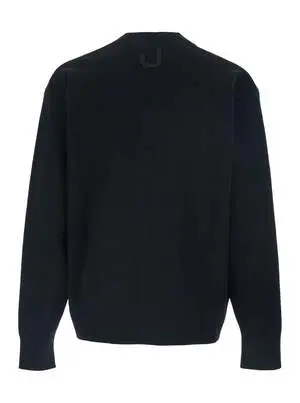 Jacquemus Wool V-neck Cardigan With J Logo - Multicolor