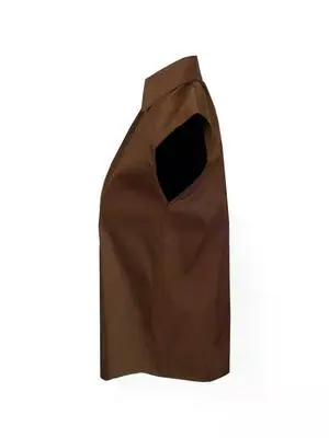 AL DUCA D’AOSTA 1902 Sleeveless V-neck Shirt