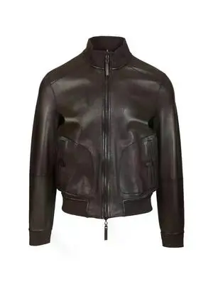 AL DUCA D’AOSTA 1902 Reversible Bomber Jacket - Brown