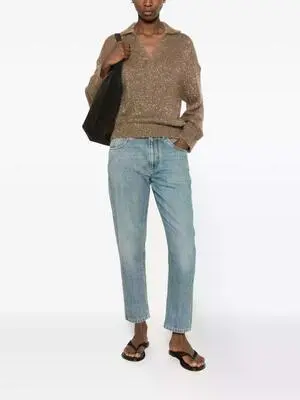 Brunello Cucinelli Light Faded Wash Jeans