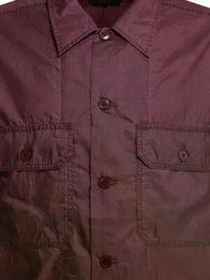 BEAMS Short-sleeve Chest-pockets Shirt