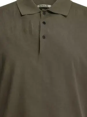 Auralee Short-sleeve Polo Shirt