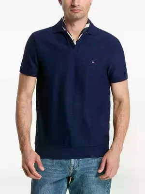Tommy Hilfiger Textured-finish Polo Shirt