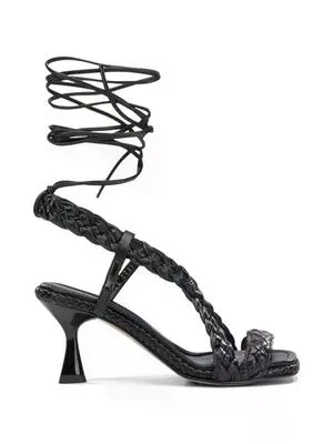 TONI PONS Braided Tie-fastening Sandals