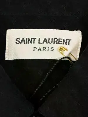 Saint Laurent Textured Cotton Shirt