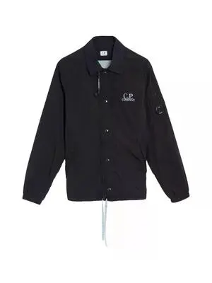 C.P. COMPANY Embroidered Logo Jacket - Blue