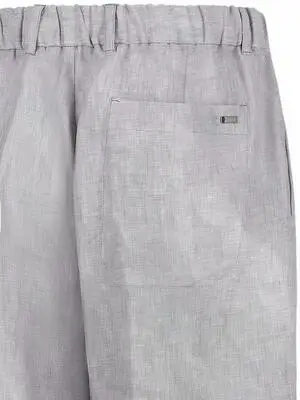 Herno Pleated Turn-up Shorts