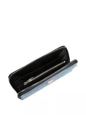 Dolce & Gabbana Denim Nubuck Wallet