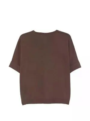 KANGRA Open-knit Detail T-shirt